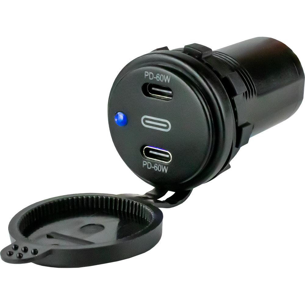 SeaDog Dual USBC Power Socket 4265221 — Neptunian Marine